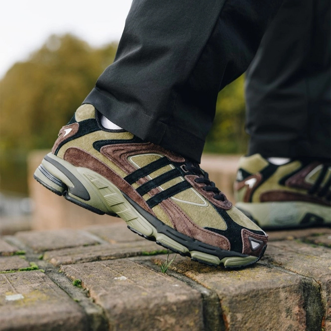 adidas Response CL Focus Olive/Core Black/Dark Brown | Sneaker District COM
