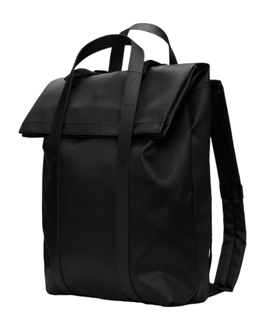 Rugzak RAINS Unisex 2 Way Tote Backpack Black 25 | Regenlaarsexpert