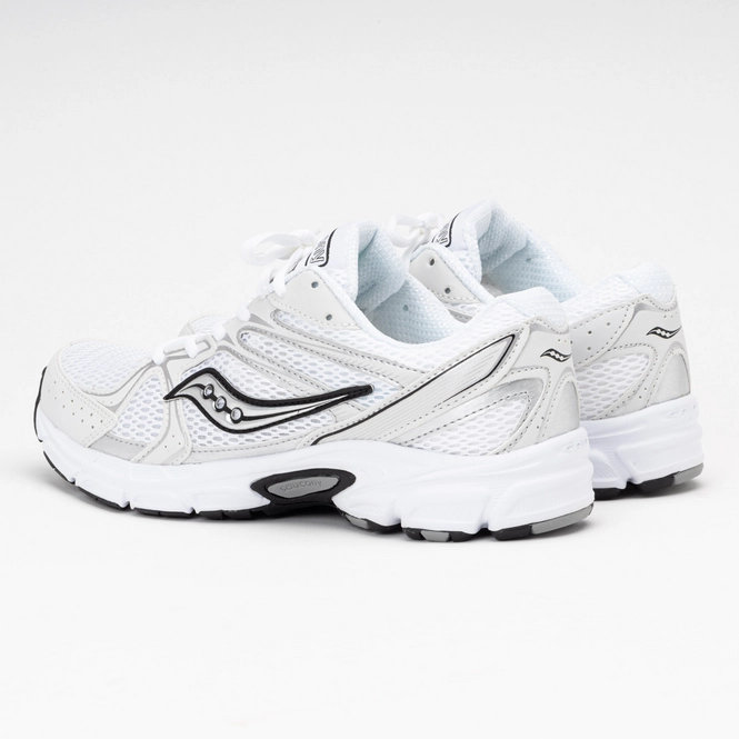 Saucony Unisex Ride Millennium White/Silver | Sneaker District