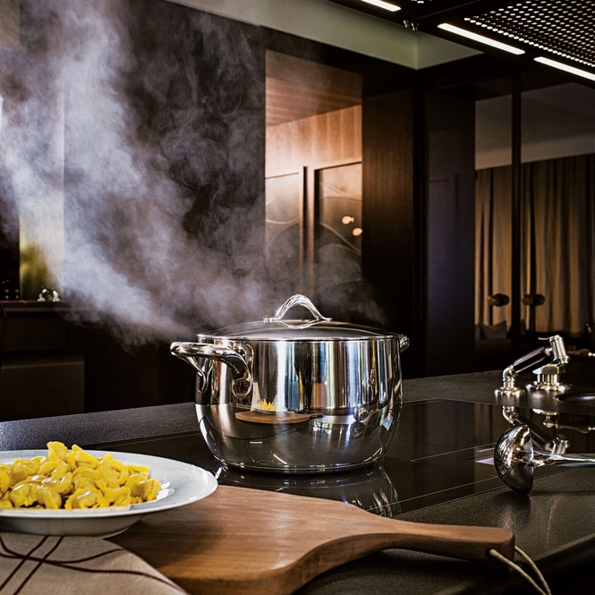 Sambonet Kikka Saucepan 2 Handles With Lid 20 cm | Cookwarestore