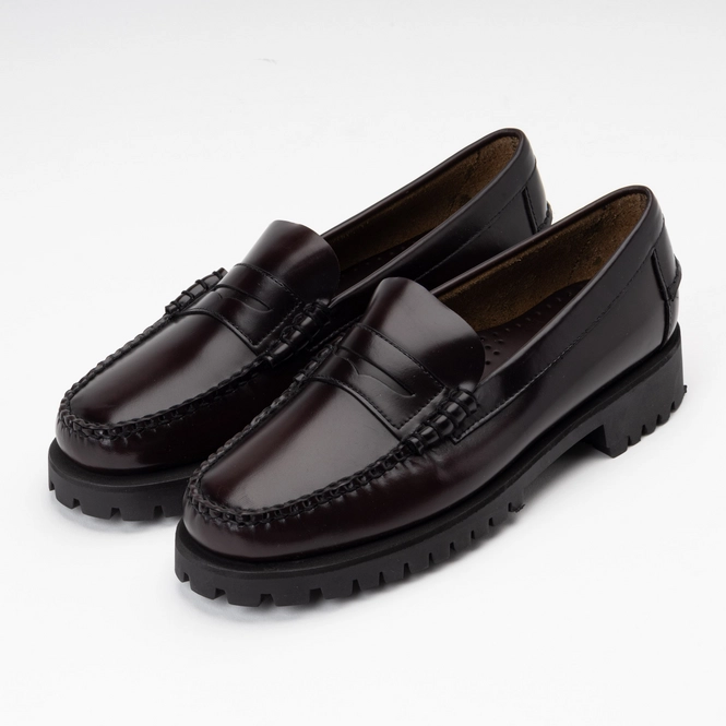Sebago Woman Dan Lug Brown Burgundy | Sneaker District