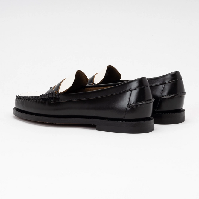 Sebago Women Classic Dan Black White | Sneaker District