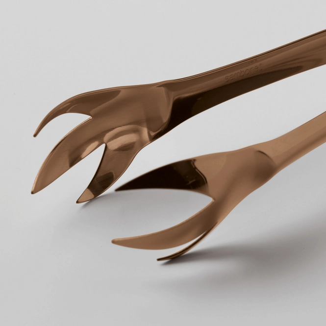 Servierzange Sambonet Living Ice Tongs Copper 17,5 cm | Kochexperte