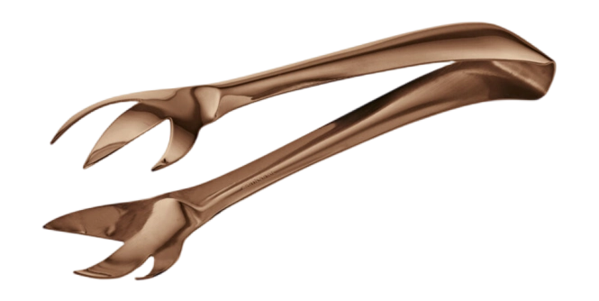Servierzange Sambonet Living Ice Tongs Copper 17,5 cm | Kochexperte