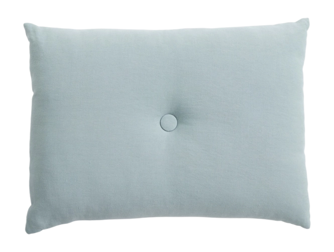 Zierkissen HAY Dot Cushion Linen Pigeon Blue (45 x 60 cm) | Causeways.de