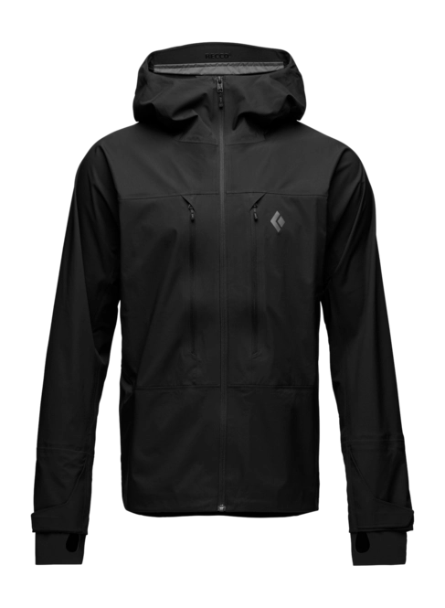 Ski Jacket Black Diamond Men Dawn Patrol Hybrid Shell Black ...