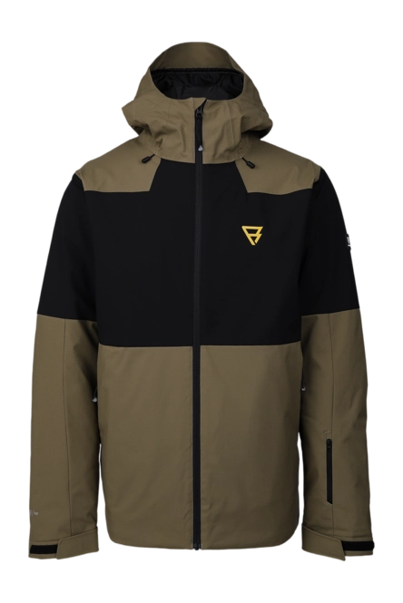 Ski Jas Brunotti Men Stores Snow Jacket Dusky Green | Outdoorsupply