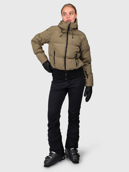 Veste de Ski Brunotti Femme Firecrown Snow Jacket Dusky Green | Etrias.fr