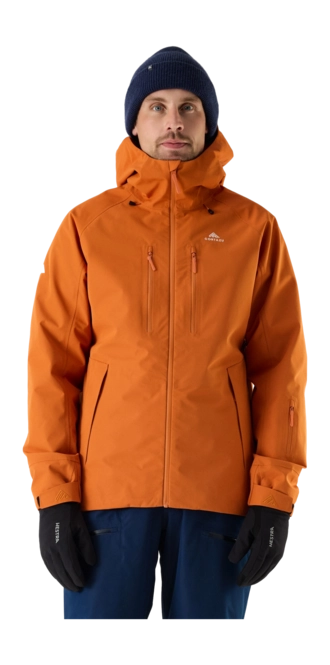 Ski Jas Cortazu Men Mountain Hardshell Jacket 10M Burned Orange ...
