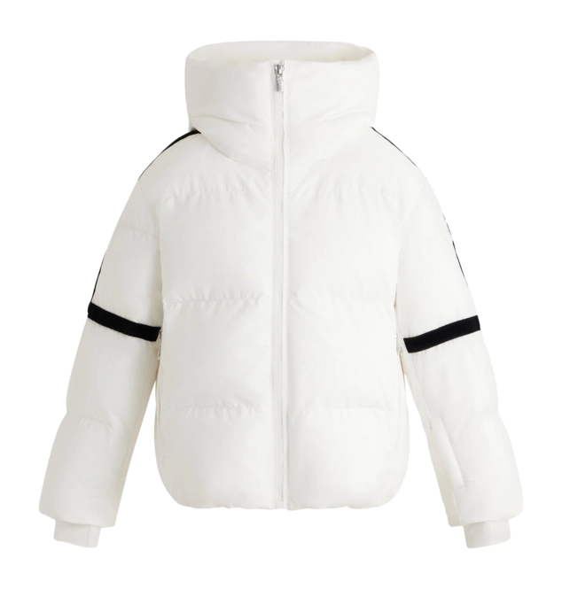 Ski Jacket Fusalp Kids Barsy Jr Neige/Noir | Outdoorsupply.co.uk