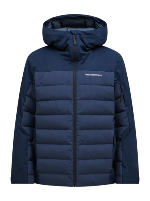 Ski Jas Peak Performance Men Shred Down Jacket Blue Shadow | Outdoorsupply