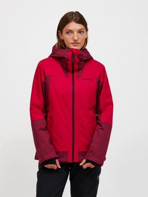 Ski Jacket Peak Performance Women RiderTech HIPE 2L Insulated Shell ...