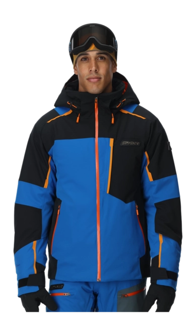 Ski Jacket Spyder Men Leader Jacket Cobalt | Outdoorsupply.co.uk