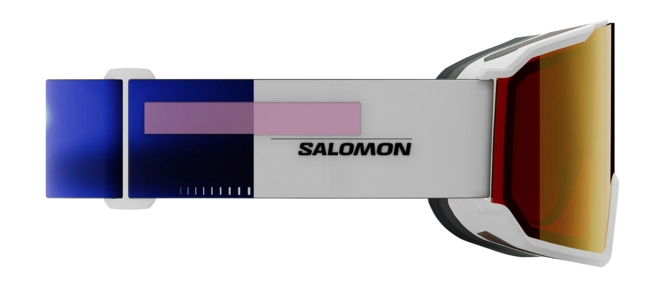 Ski Goggles Salomon Unisex S/View 3 ML White / Mid Red | Outdoorsupply ...