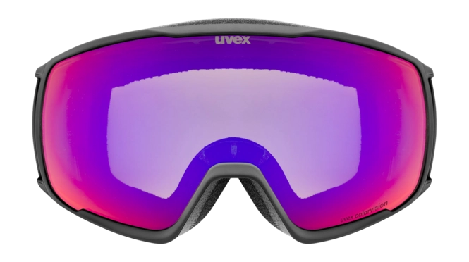 Ski Goggles Uvex Unisex Victorious Small CV Black Matt/Ruby Green ...