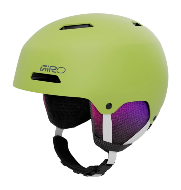 Ski Helmet Giro Kids Crue Matte Flo Green | Outdoorsupply.co.uk