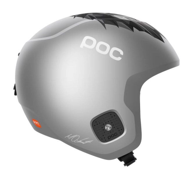 Skihelm POC Kids Skull Dura Jr Marco Odermatt Argentite Silver ...