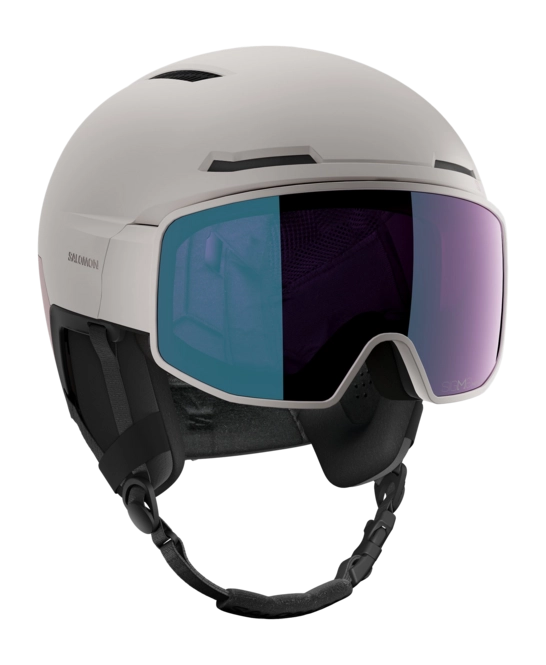 Ski Helmet Salomon Unisex Driver Pro Sigma Photo MIPS Grey Violet ...