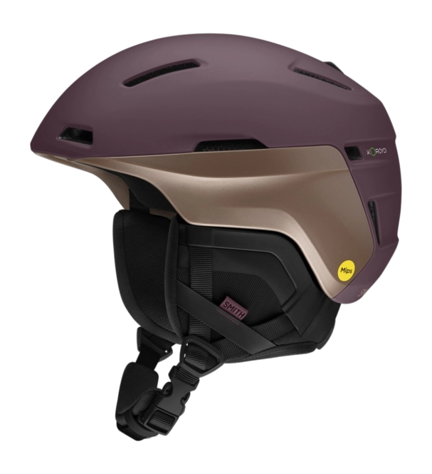 Ski Helmet Smith Unisex Accel MIPS Matte Mystic Gold Dust ...