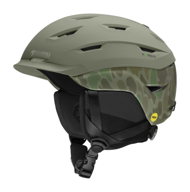 Skihelm Smith Unisex Level Mips Matte High Fives | Etrias.nl