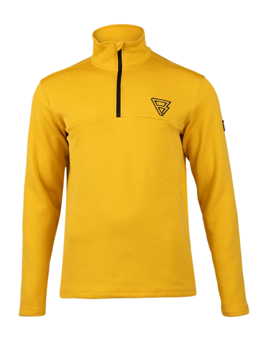 Skipully Brunotti Men Daronst Fleece Lemon Curry | Outdoorsupply