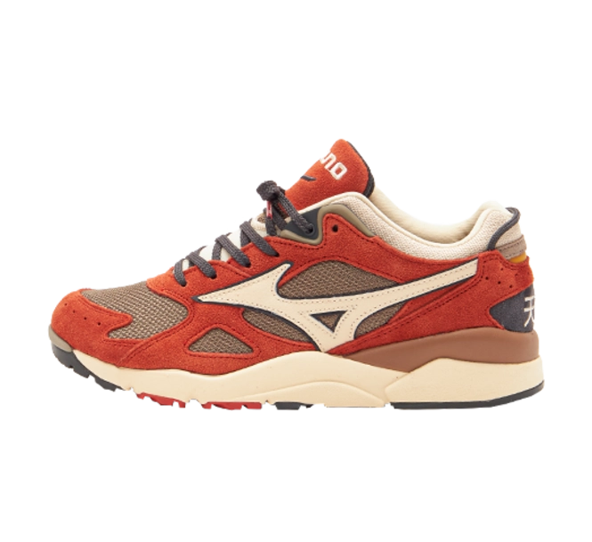 Mizuno Sky Medal Noh Mask Black Oyster / Pristine / Ketchup | Sneaker ...