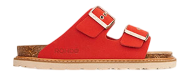 Slipper Rohde Women Messina 5510 Red | Schoenfashion