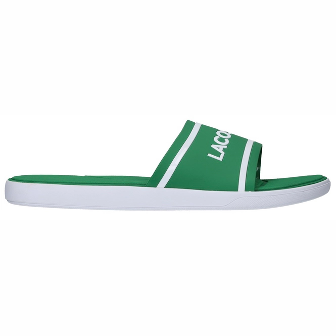 Slipper Lacoste L.30 Slide Green | Schoenfashion