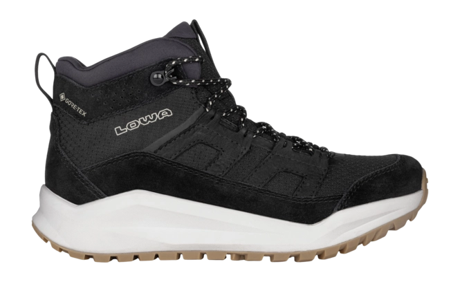 Sneaker Lowa Women Kaloya GTX Mid Black/White | Outdoorsupply