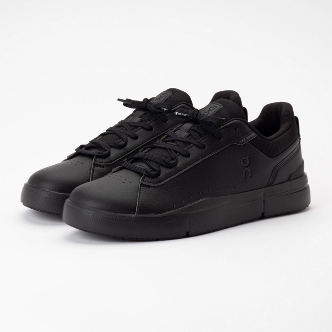 Trainers On Running Men THE ROGER Advantage Black Black | Sneaker ...