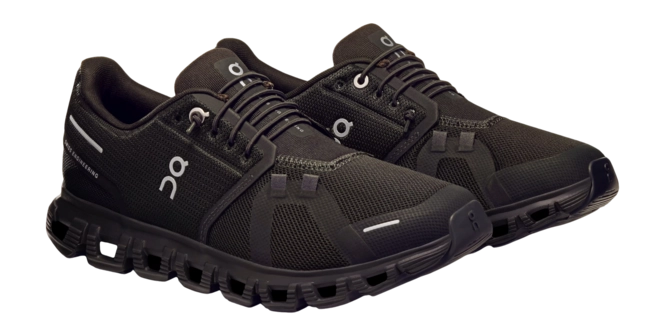 Sneaker On Running Women Cloud 6 Wide Black Black | Outdoorsupply