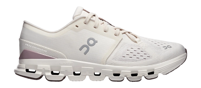Sneaker On Running Women Cloud X 4 Ivory Heron | Outdoorsupply