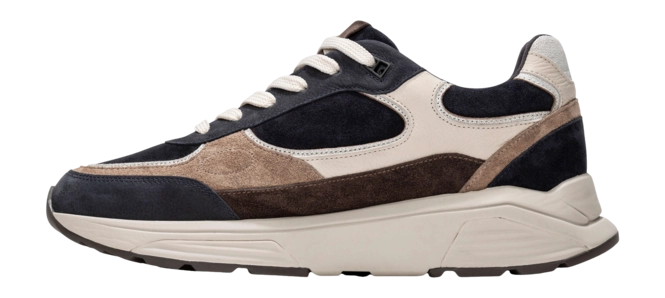 Sneaker Xsensible Men Manhattan Stretchwalker Navy Combi | Onlybrands
