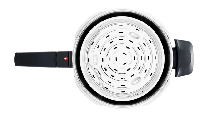 Snelkookpan Fissler Vitavit Premium met Inzet + Kookboek 45L | Kookexpert