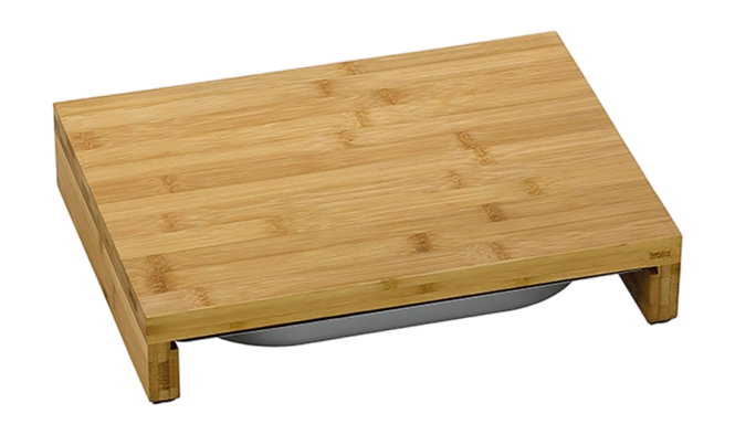Chopping Board Kela Kenina With Gastronorm Tray Large Brown (2-Piece ...