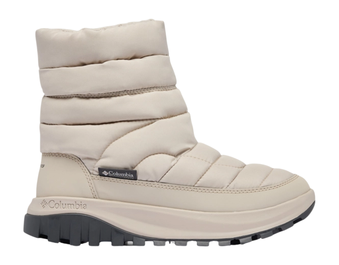 Snow Boot Columbia Women Snowtrot Mid Soft Taupe Shark | Outdoorsupply ...