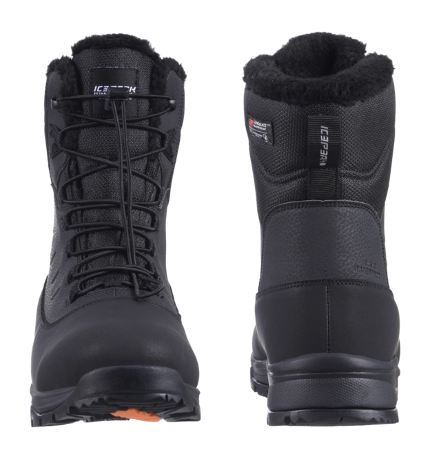 Snowboot Icepeak Men Alofi Mr Basic Black | Outdoorsupply
