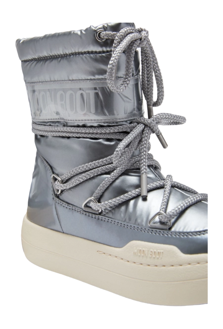 Snow Boot Moon Boot Junior Park Boot Silver | Outdoorsupply.co.uk