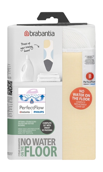 Brabantia PerfectFlow Strijkplankhoes Spring Bubbles B 124 x 38 cm ...