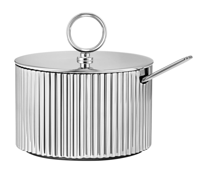 Sugar Bowl Georg Jensen Bernadotte Stainless steel | Cookwarestore