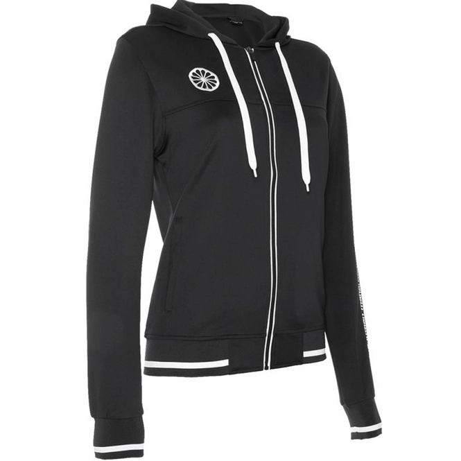 Tennisjacke The Indian Maharadja Jaipur Tech Black Damen | Tennisplanet.de