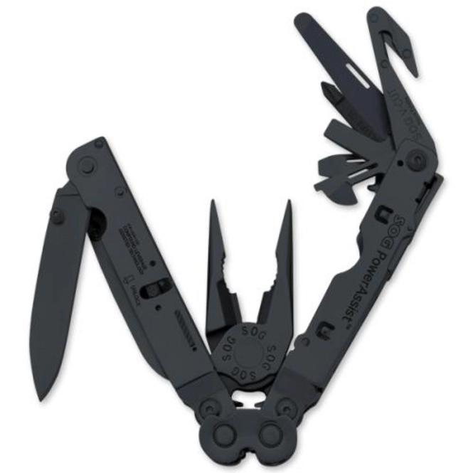 Multi-Tool SOG PowerAssist Black | Outdoorsupply.co.uk