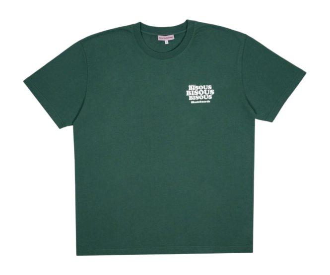 T-Shirt Bisous Unisex Grease Forest Green | Sneaker District
