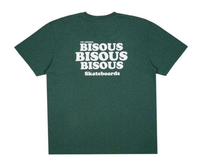 T-Shirt Bisous Unisex Grease Forest Green | Sneaker District