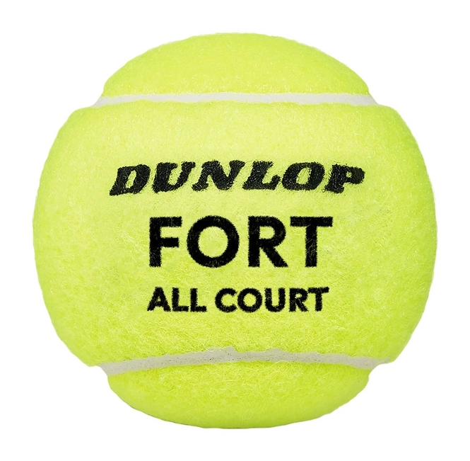 Tennisball Dunlop Fort All Court TS 2025 4er-Set | Tennisplanet.de