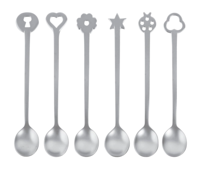 Theelepel Sambonet Living Portafort (Set van 6) | Kookexpert