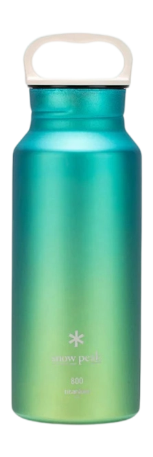 Thermosflasche Snow Peak Titanium Aurora Ocean 600 ml | Causeways.de