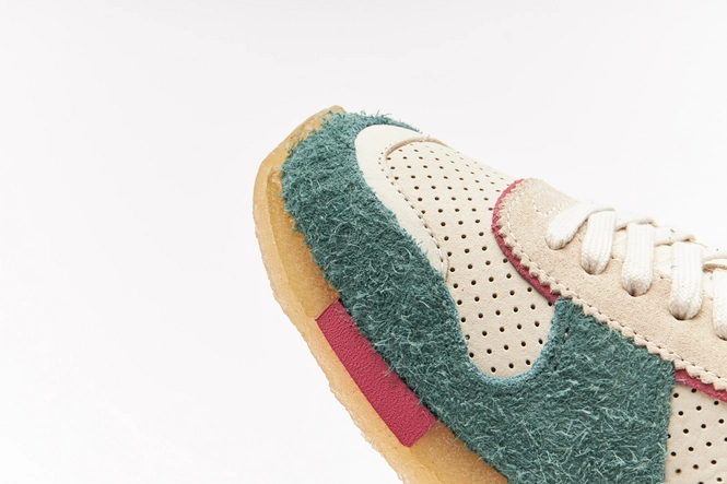 Clarks Torrun Green Combi | Sneaker District COM