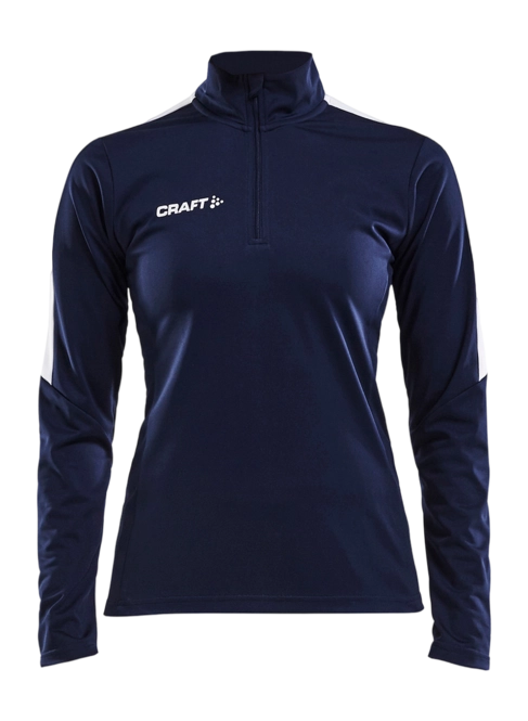 Training Jacket Craft Women Progress Halfzip LS Tee Navy ...