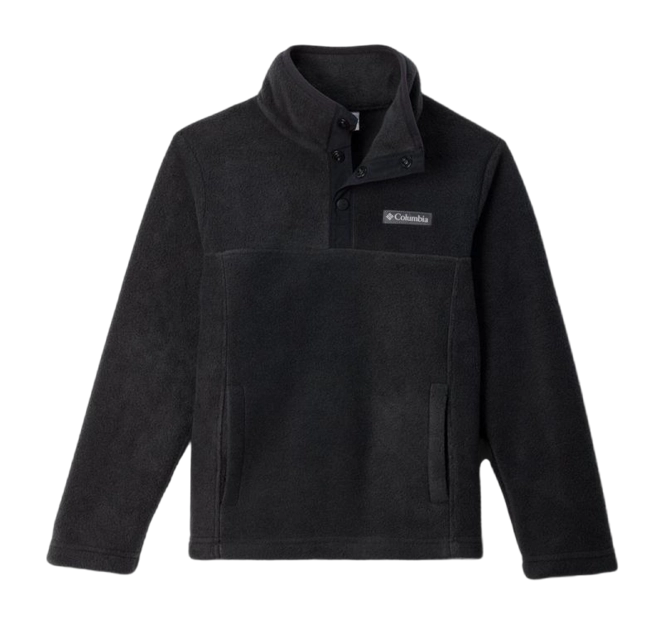 Jumper Columbia Youth Steens Mtn II 1/4 Snap Fleece Pull-Over Black ...